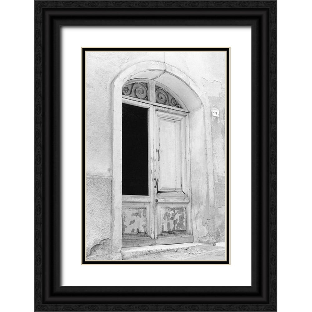 DeNardo, Laura 17x24 Black Ornate Wood Framed with Double Matting ...