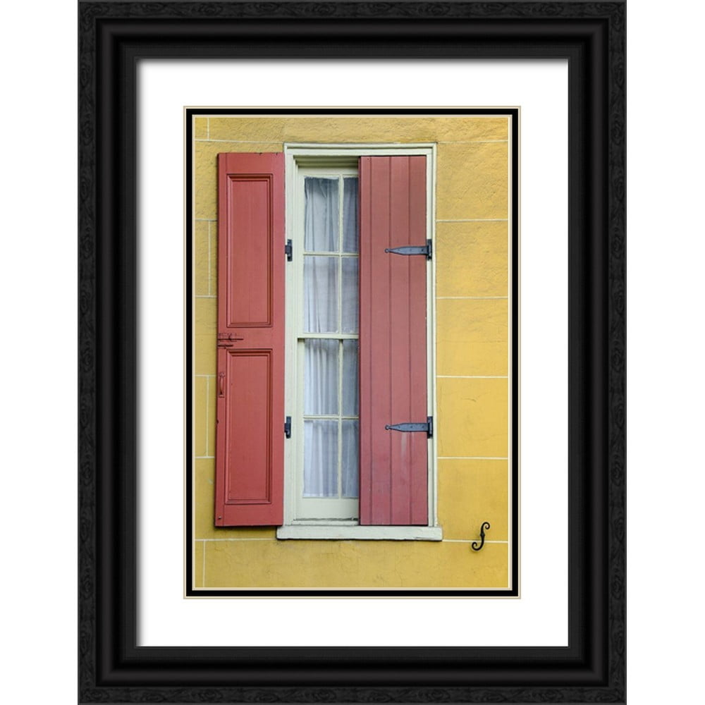 DeNardo, Laura 17x24 Black Ornate Wood Framed with Double Matting ...