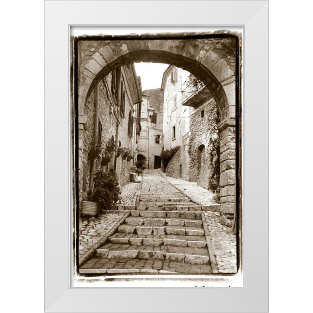 DeNardo, Laura 17x24 White Modern Wood Framed Museum Art Print Titled ...