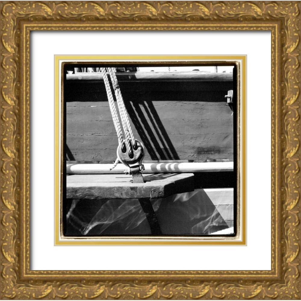 DeNardo, Laura 20x20 Gold Ornate Wood Framed with Double Matting Museum ...