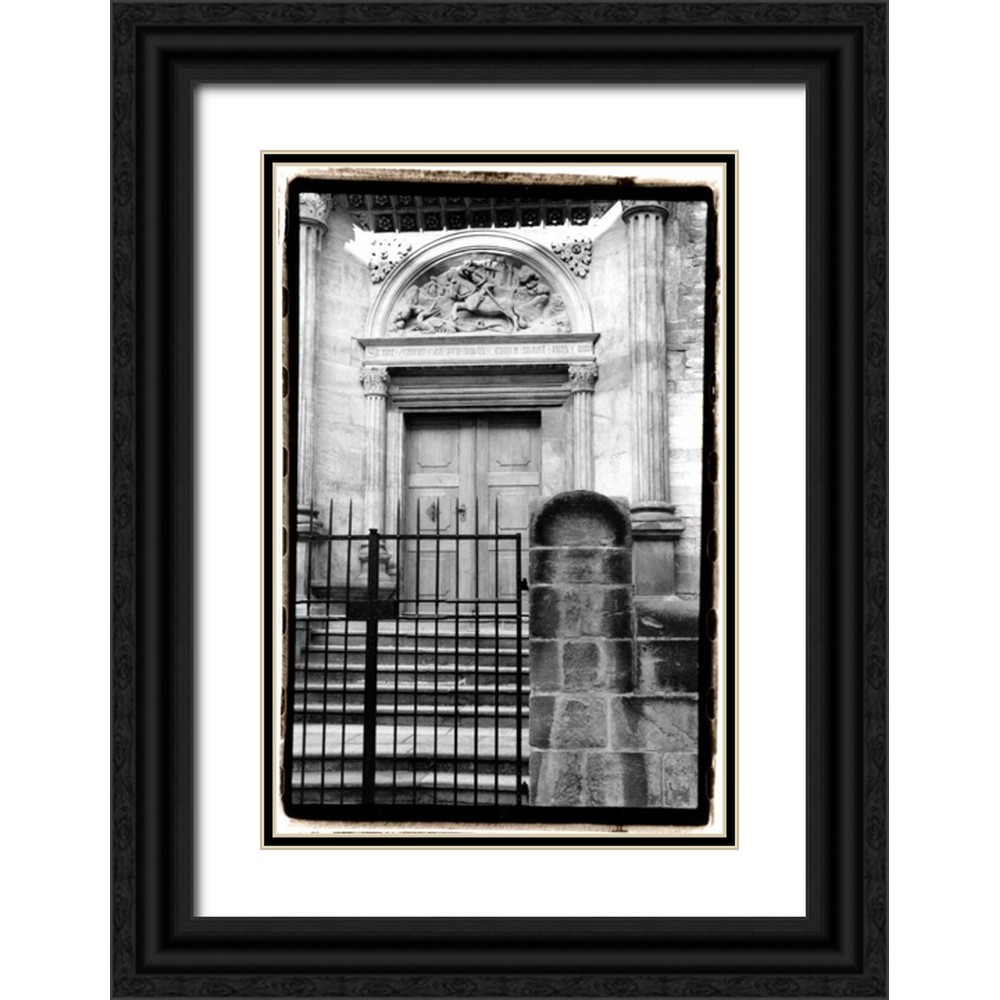 DeNardo, Laura 23x32 Black Ornate Wood Framed with Double Matting ...