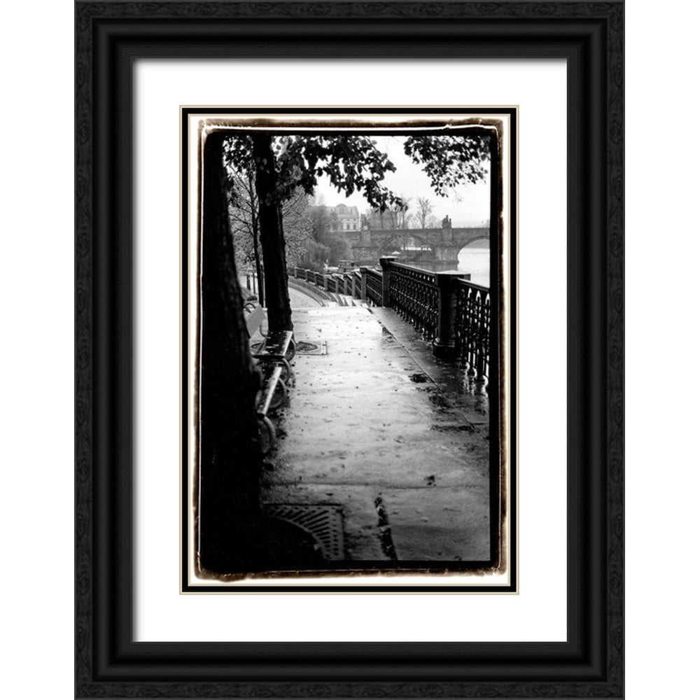 DeNardo, Laura 23x32 Black Ornate Wood Framed with Double Matting ...
