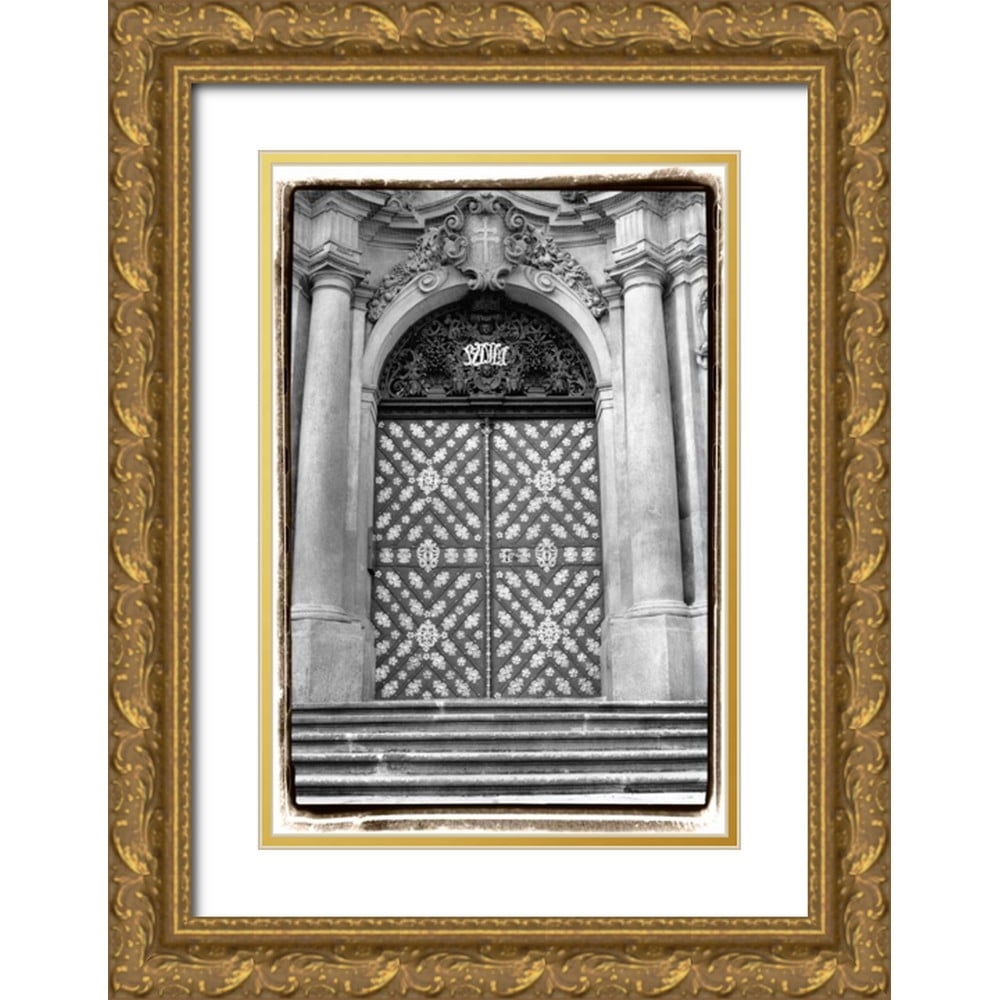 DeNardo, Laura 23x32 Gold Ornate Wood Framed with Double Matting Museum ...