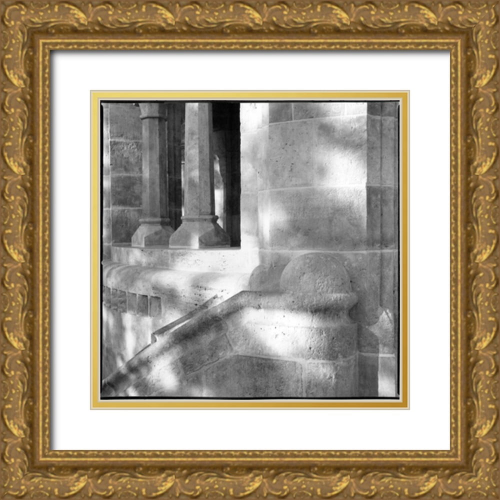 DeNardo, Laura 26x26 Gold Ornate Wood Framed with Double Matting Museum ...