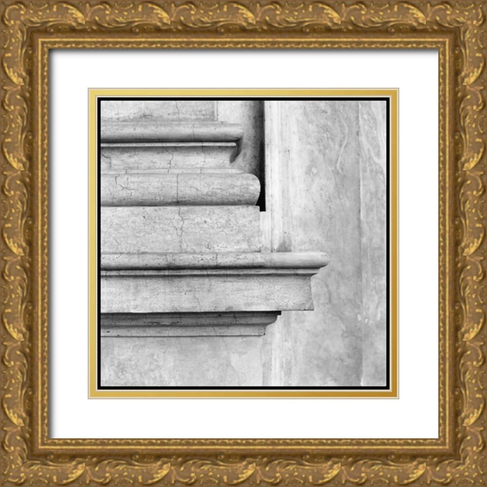DeNardo, Laura 26x26 Gold Ornate Wood Framed with Double Matting Museum ...
