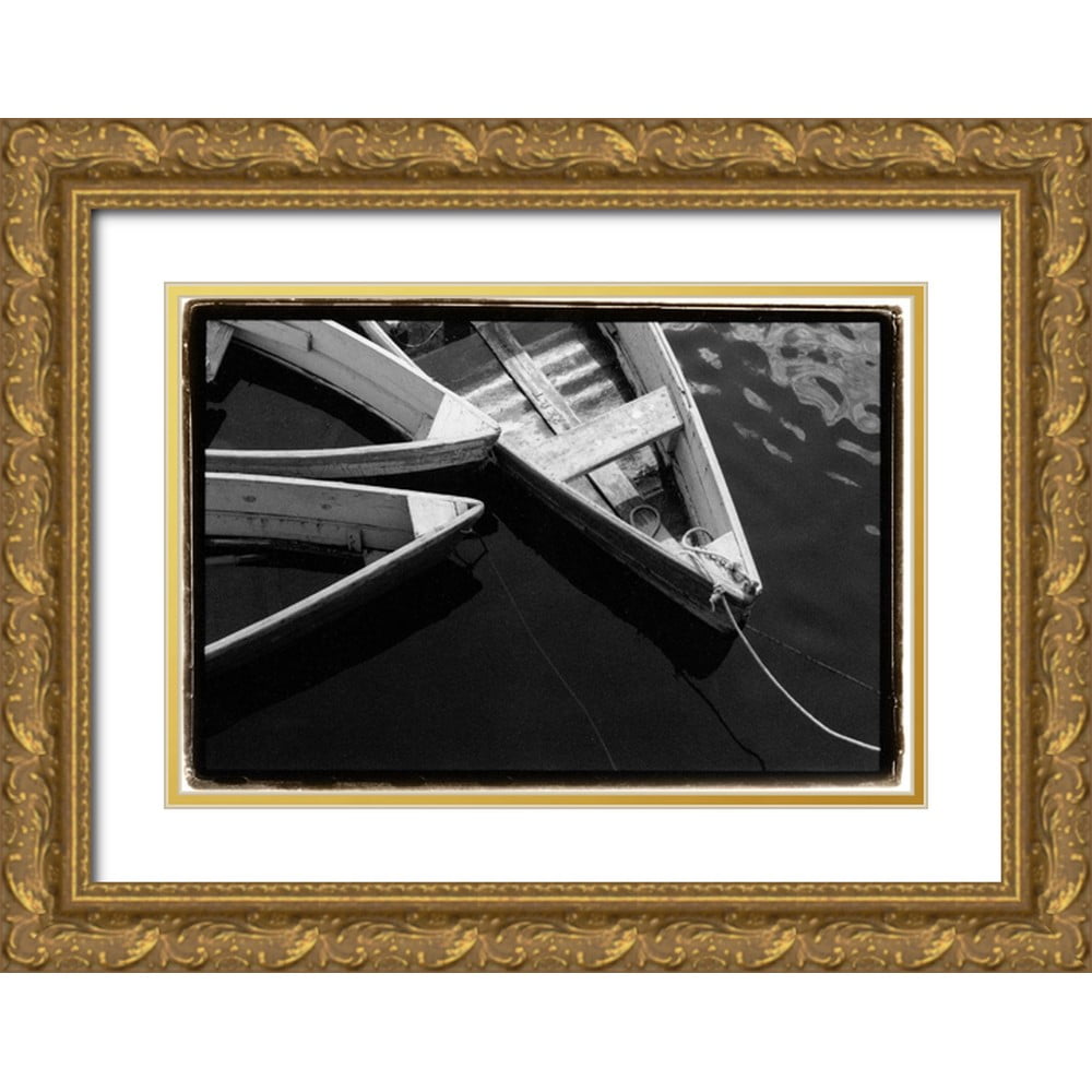 DeNardo, Laura 32x23 Gold Ornate Wood Framed with Double Matting Museum ...