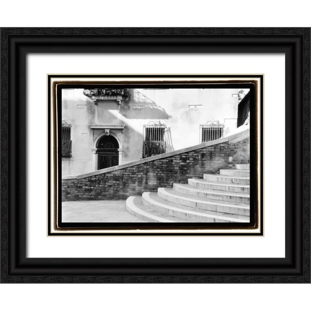 DeNardo, Laura 32x25 Black Ornate Wood Framed with Double Matting ...