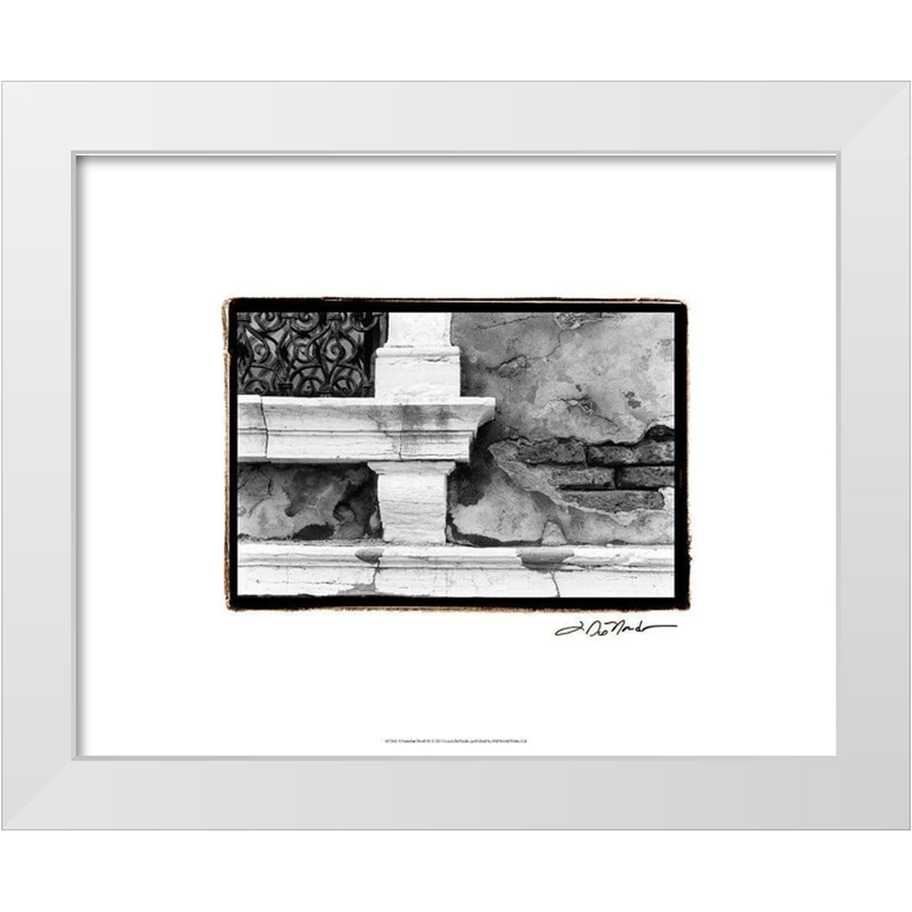 DeNardo, Laura 32x26 White Modern Wood Framed Museum Art Print Titled ...