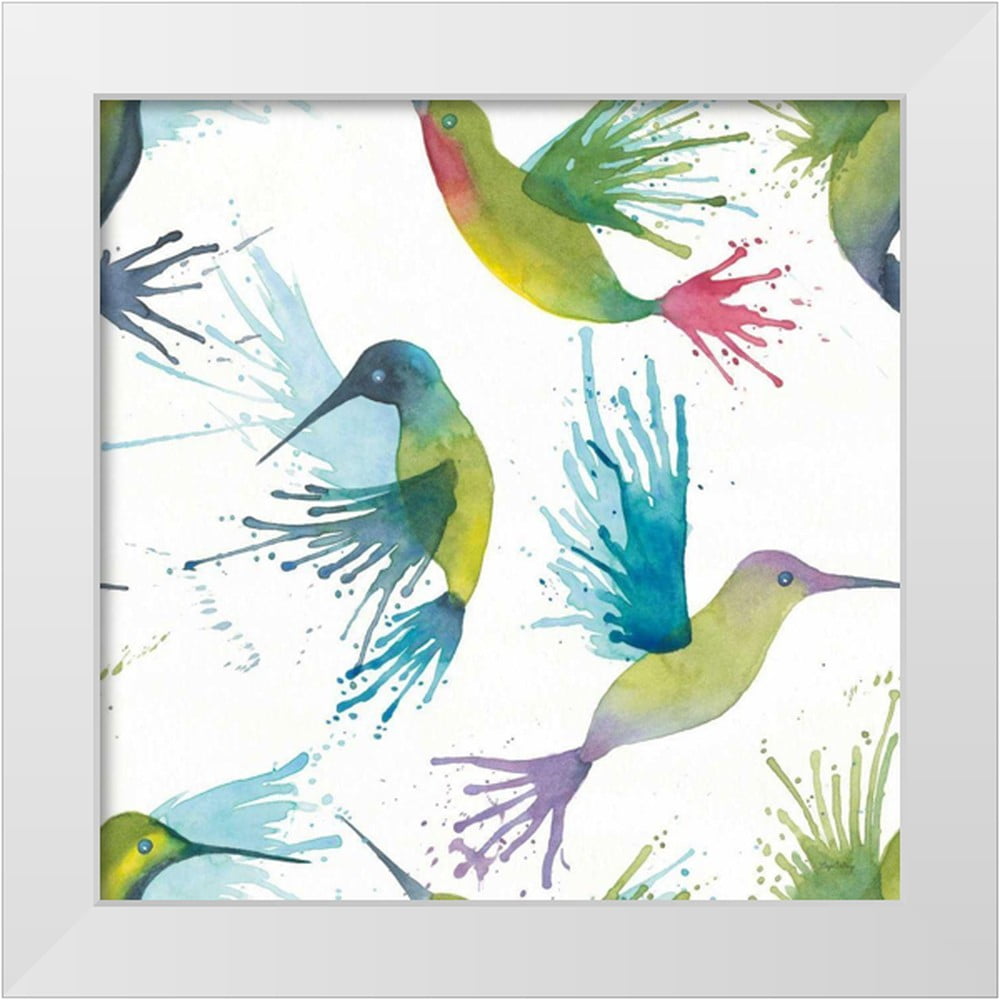 DeNeige, Elyse 15x15 White Modern Wood Framed Museum Art Print Titled ...