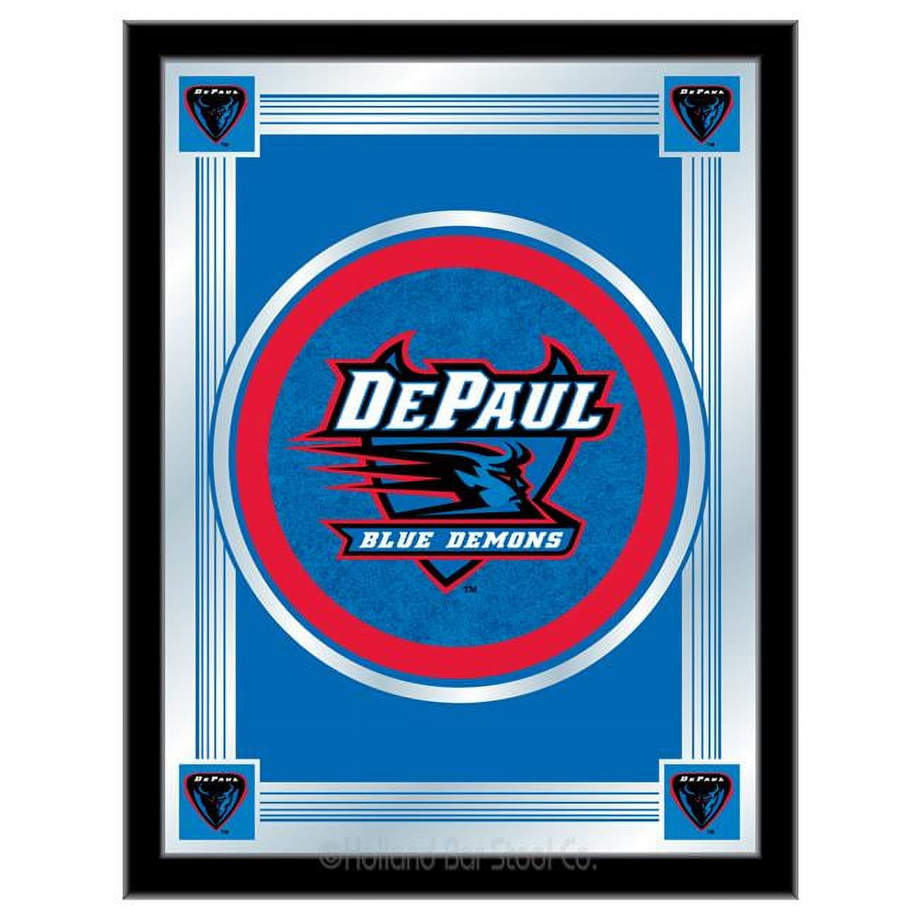 DePaul 17 x 22 in. University Logo Mirror - Black - Walmart.com