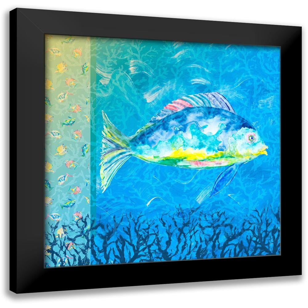 DeRice, Julie 12x12 Black Modern Framed Museum Art Print Titled - Under ...