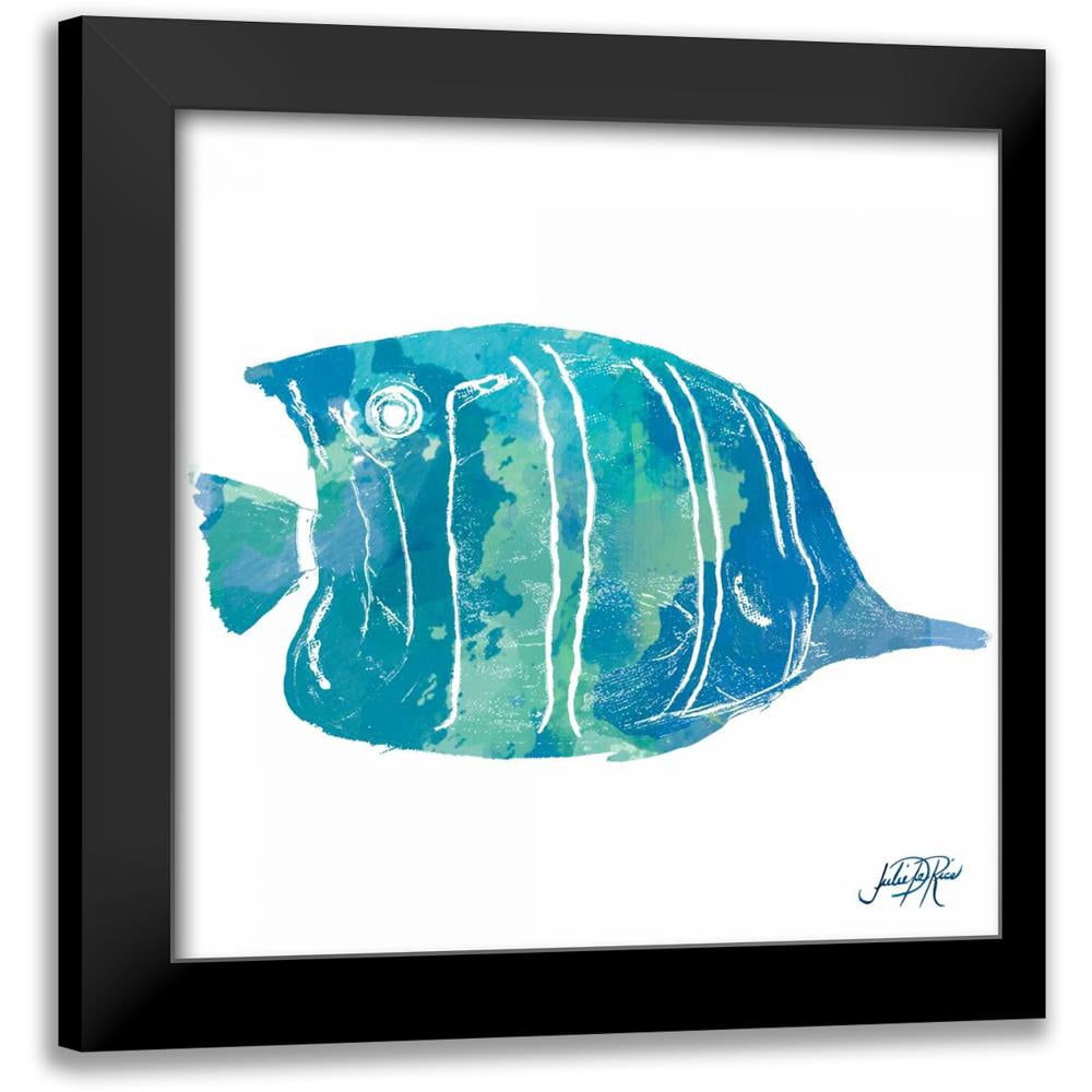 DeRice, Julie 12x12 Black Modern Framed Museum Art Print Titled ...
