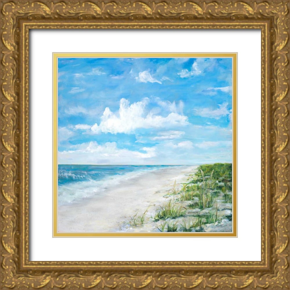 DeRice, Julie 12x12 Gold Ornate Wood Framed with Double Matting Museum ...