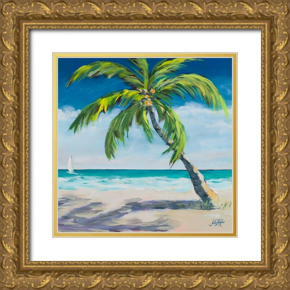 DeRice, Julie 12x12 Gold Ornate Wood Framed with Double Matting Museum ...