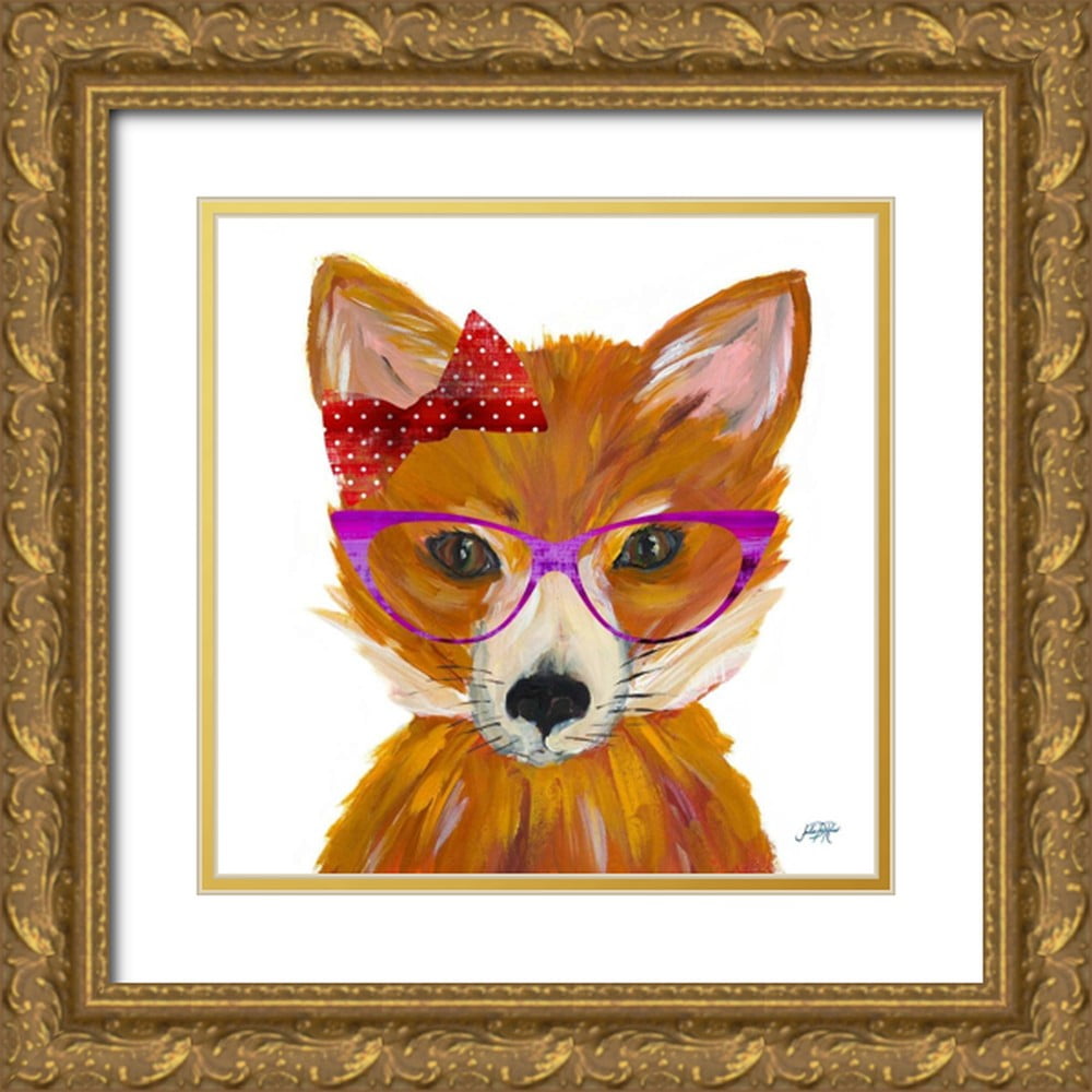 DeRice, Julie 12x12 Gold Ornate Wood Framed with Double Matting Museum ...