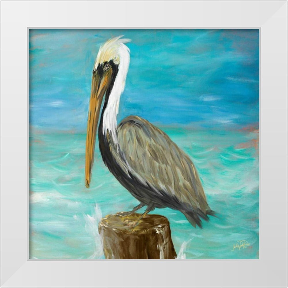 DeRice, Julie 12x12 White Modern Wood Framed Museum Art Print Titled ...