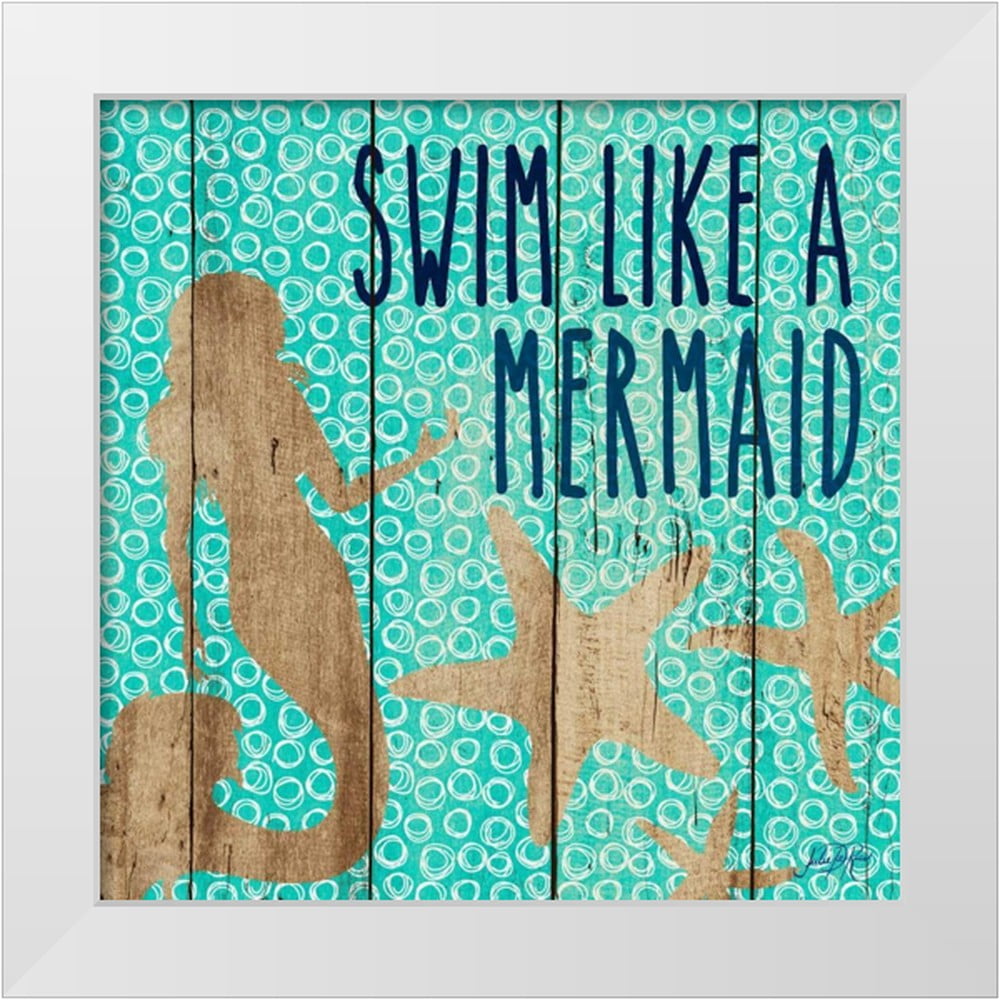 DeRice, Julie 12x12 White Modern Wood Framed Museum Art Print Titled ...