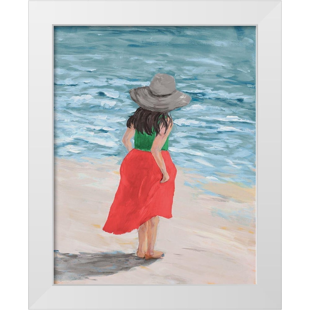 DeRice, Julie 12x14 White Modern Wood Framed Museum Art Print Titled ...