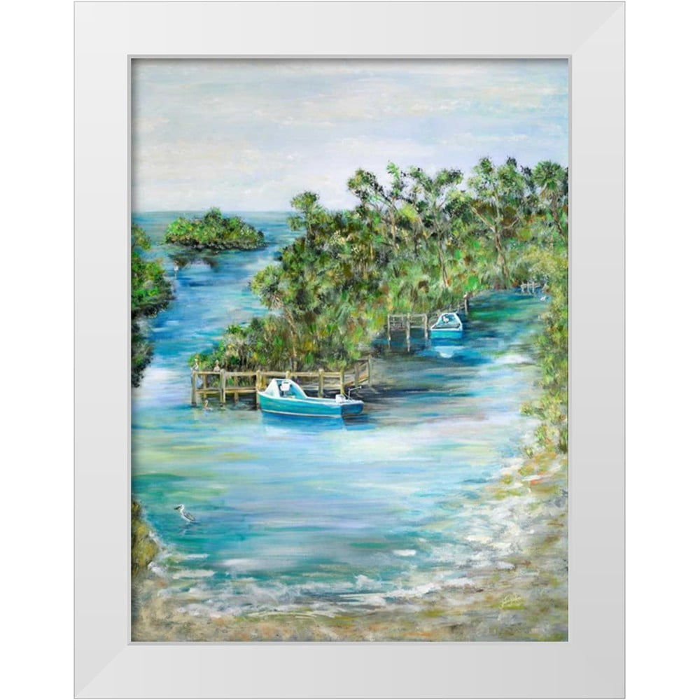 DeRice, Julie 12x14 White Modern Wood Framed Museum Art Print Titled ...