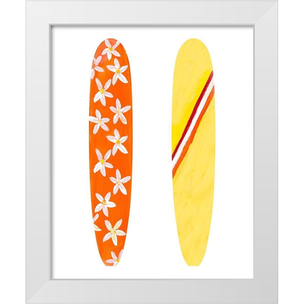 DeRice, Julie 12x14 White Modern Wood Framed Museum Art Print Titled ...