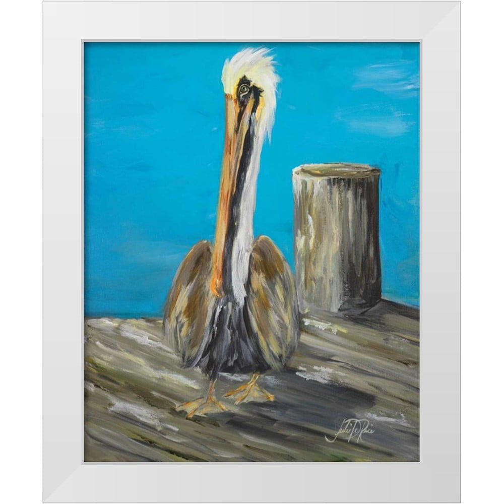 DeRice, Julie 12x14 White Modern Wood Framed Museum Art Print Titled ...