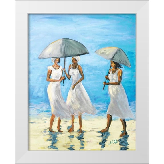 DeRice, Julie 12x14 White Modern Wood Framed Museum Art Print Titled ...