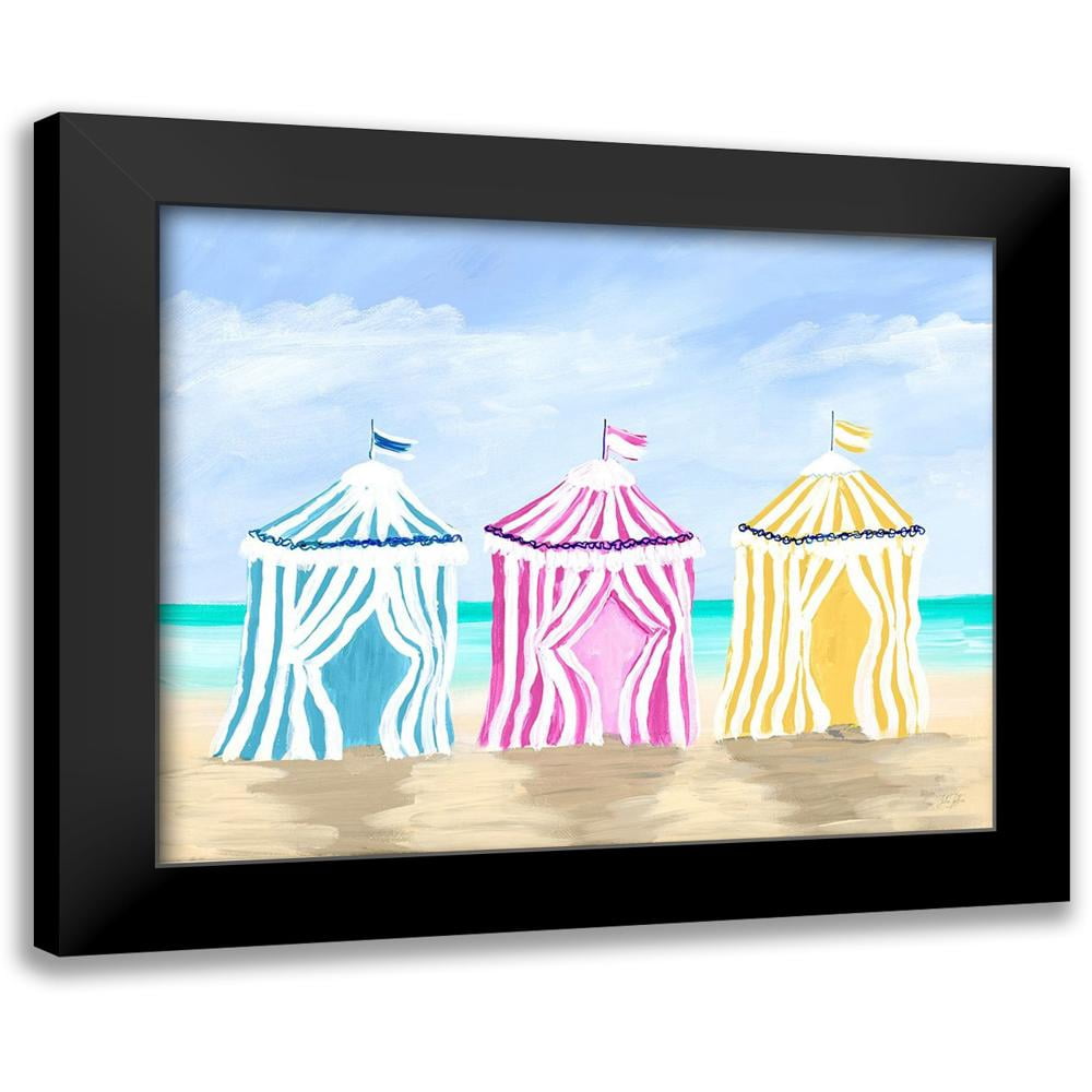 DeRice, Julie 14x12 Black Modern Framed Museum Art Print Titled - Beach ...