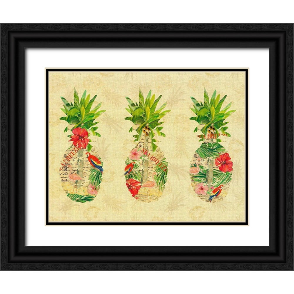 DeRice, Julie 14x12 Black Ornate Wood Framed with Double Matting Museum ...