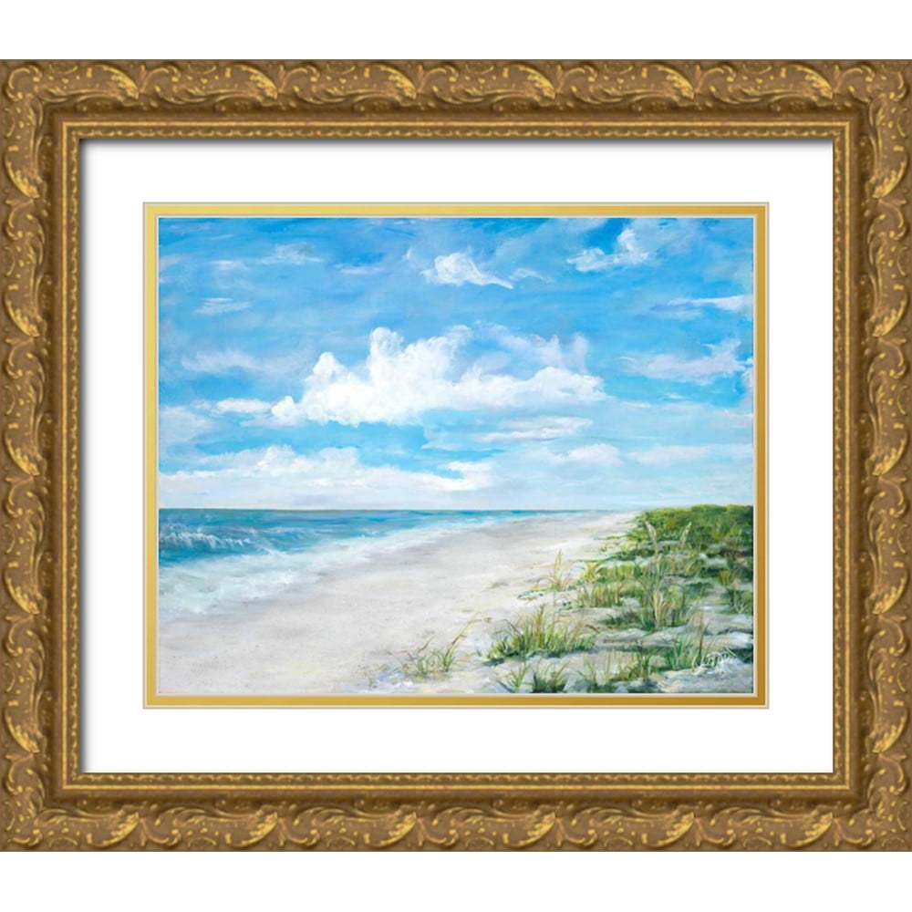 DeRice, Julie 14x12 Gold Ornate Wood Framed with Double Matting Museum ...