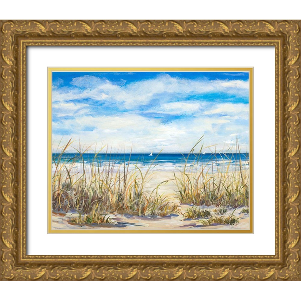 DeRice, Julie 14x12 Gold Ornate Wood Framed with Double Matting Museum ...