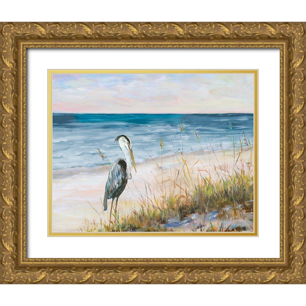 DeRice, Julie 14x12 Gold Ornate Wood Framed with Double Matting Museum ...