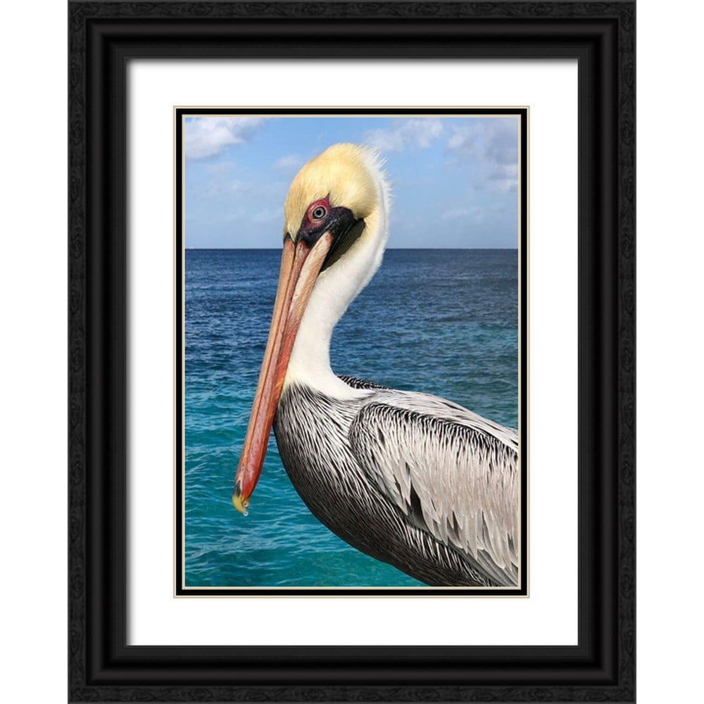 DeRice, Julie 14x18 Black Ornate Wood Framed with Double Matting Museum ...