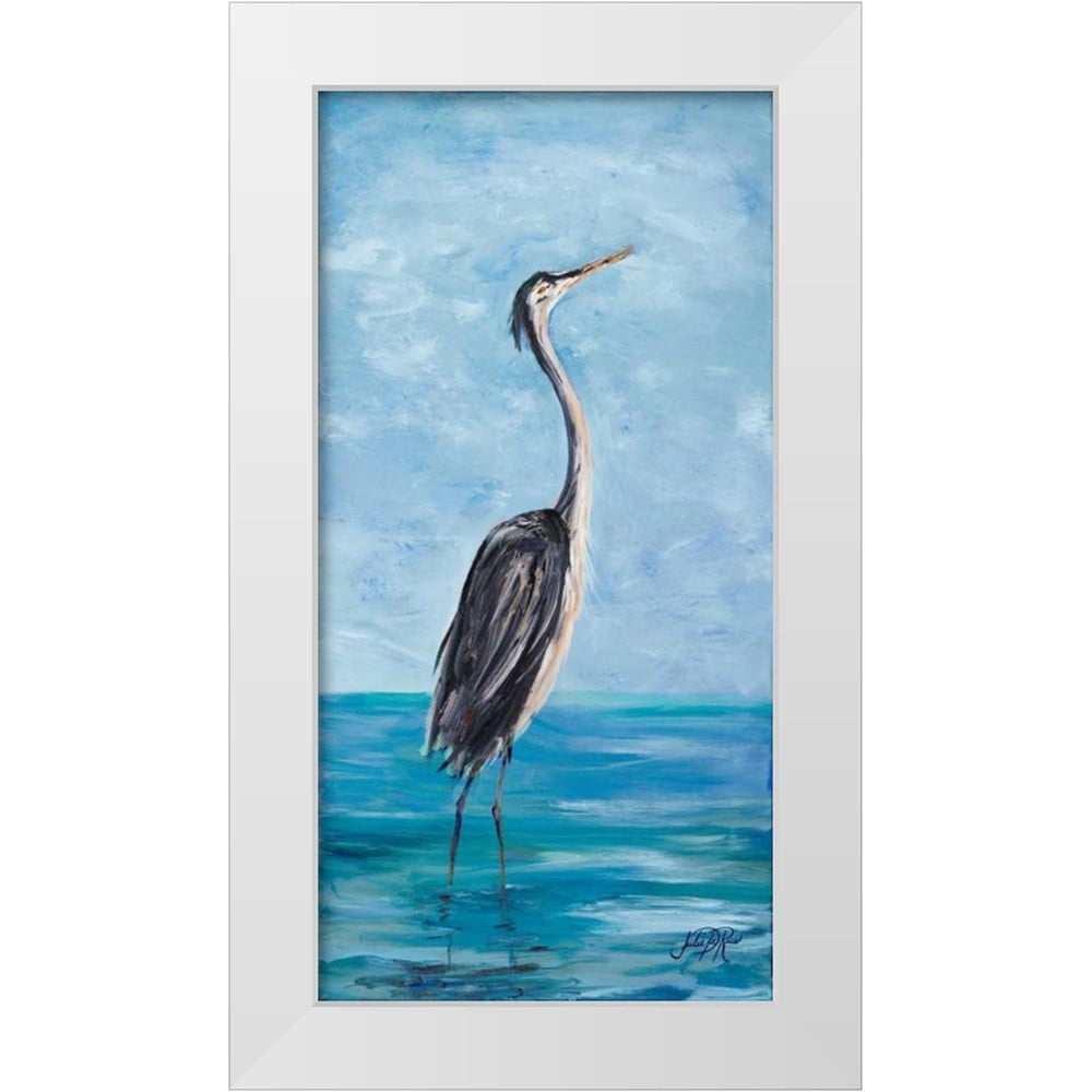 DeRice, Julie 14x24 White Modern Wood Framed Museum Art Print Titled ...