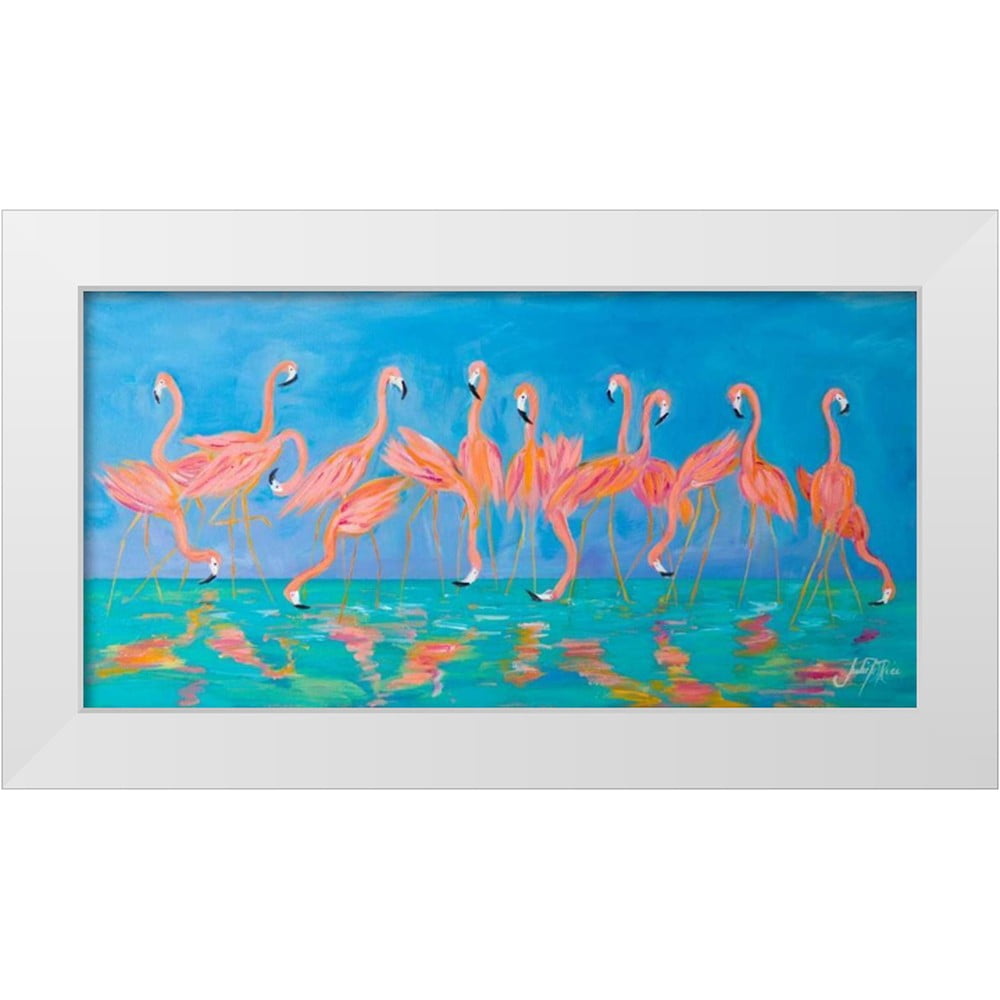 DeRice, Julie 14x9 White Modern Wood Framed Museum Art Print Titled ...