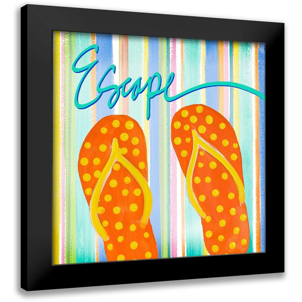 DeRice, Julie 15x15 Black Modern Framed Museum Art Print Titled - Flip ...