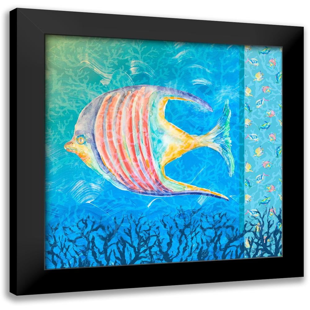 DeRice, Julie 15x15 Black Modern Framed Museum Art Print Titled - Under ...