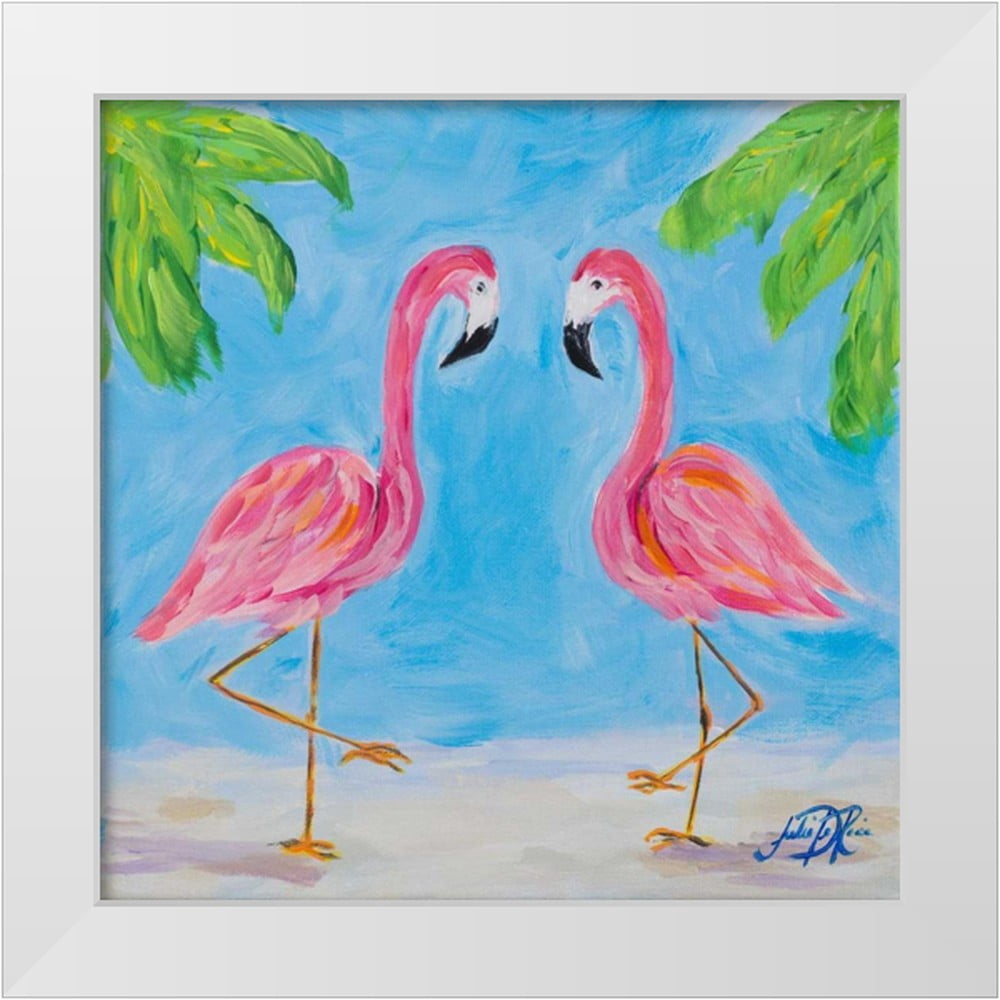 DeRice, Julie 15x15 White Modern Wood Framed Museum Art Print Titled ...