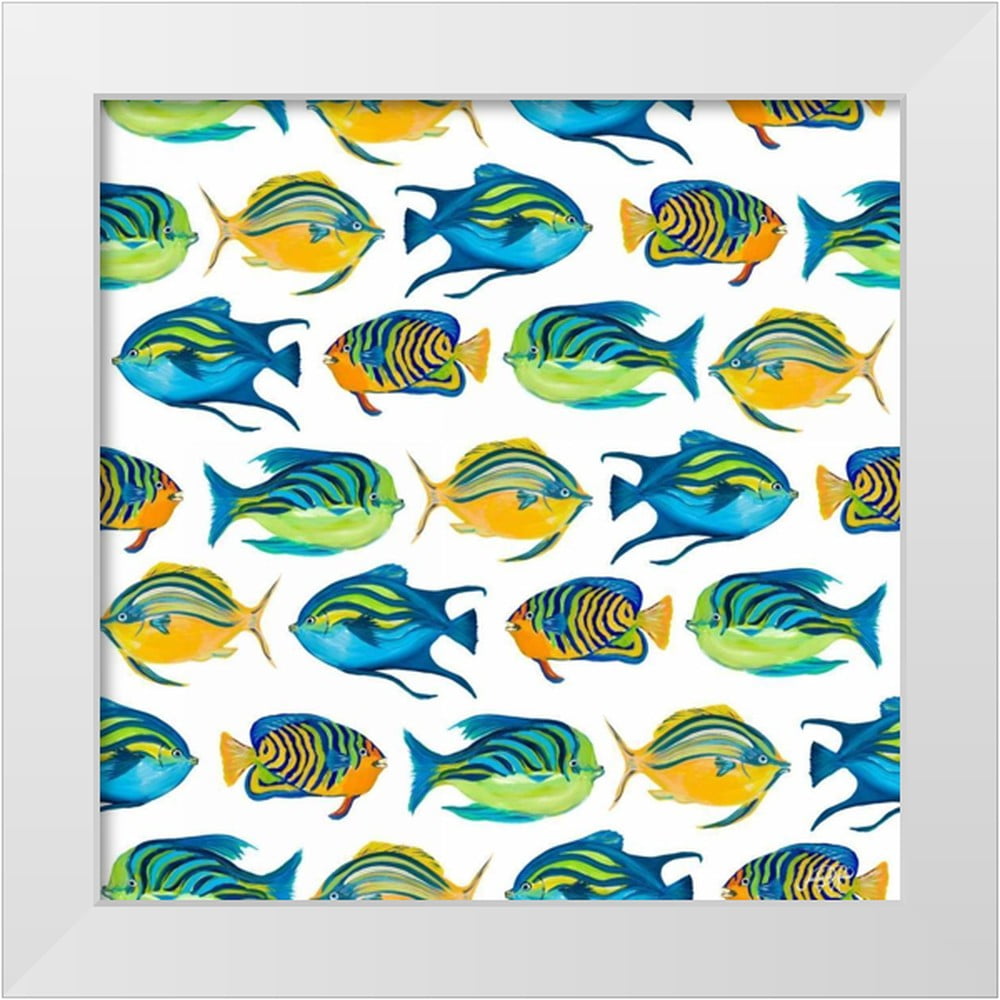 DeRice, Julie 15x15 White Modern Wood Framed Museum Art Print Titled ...