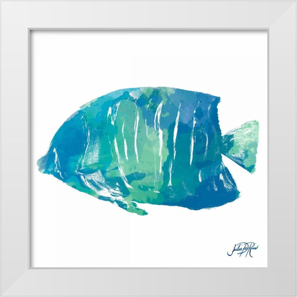 DeRice, Julie 15x15 White Modern Wood Framed Museum Art Print Titled ...
