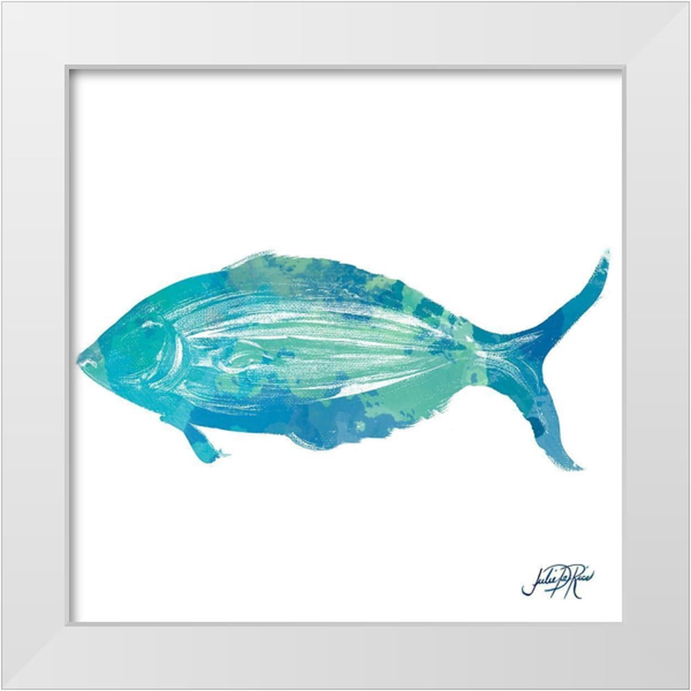 DeRice, Julie 15x15 White Modern Wood Framed Museum Art Print Titled ...