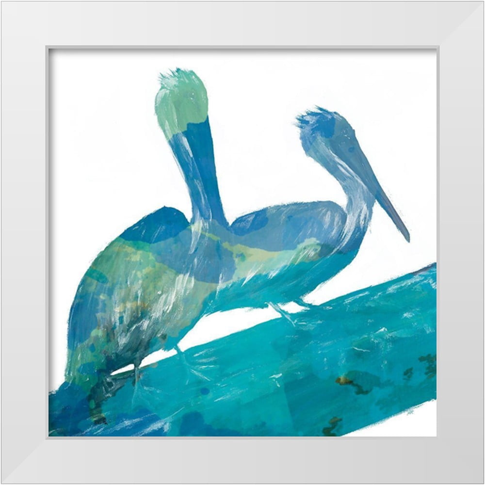 DeRice, Julie 15x15 White Modern Wood Framed Museum Art Print Titled ...
