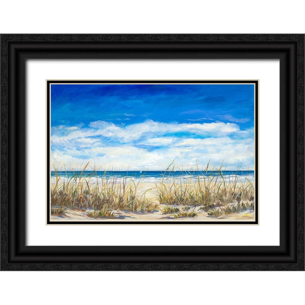 DeRice, Julie 18x13 Black Ornate Wood Framed with Double Matting Museum ...