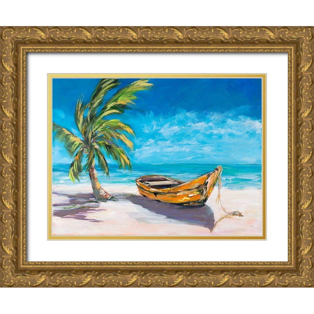 DeRice, Julie 18x15 Gold Ornate Wood Framed with Double Matting Museum ...