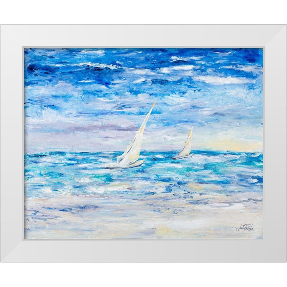 DeRice, Julie 18x15 White Modern Wood Framed Museum Art Print Titled ...