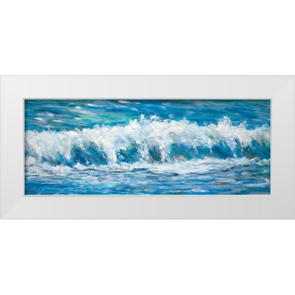DeRice, Julie 18x9 White Modern Wood Framed Museum Art Print Titled ...