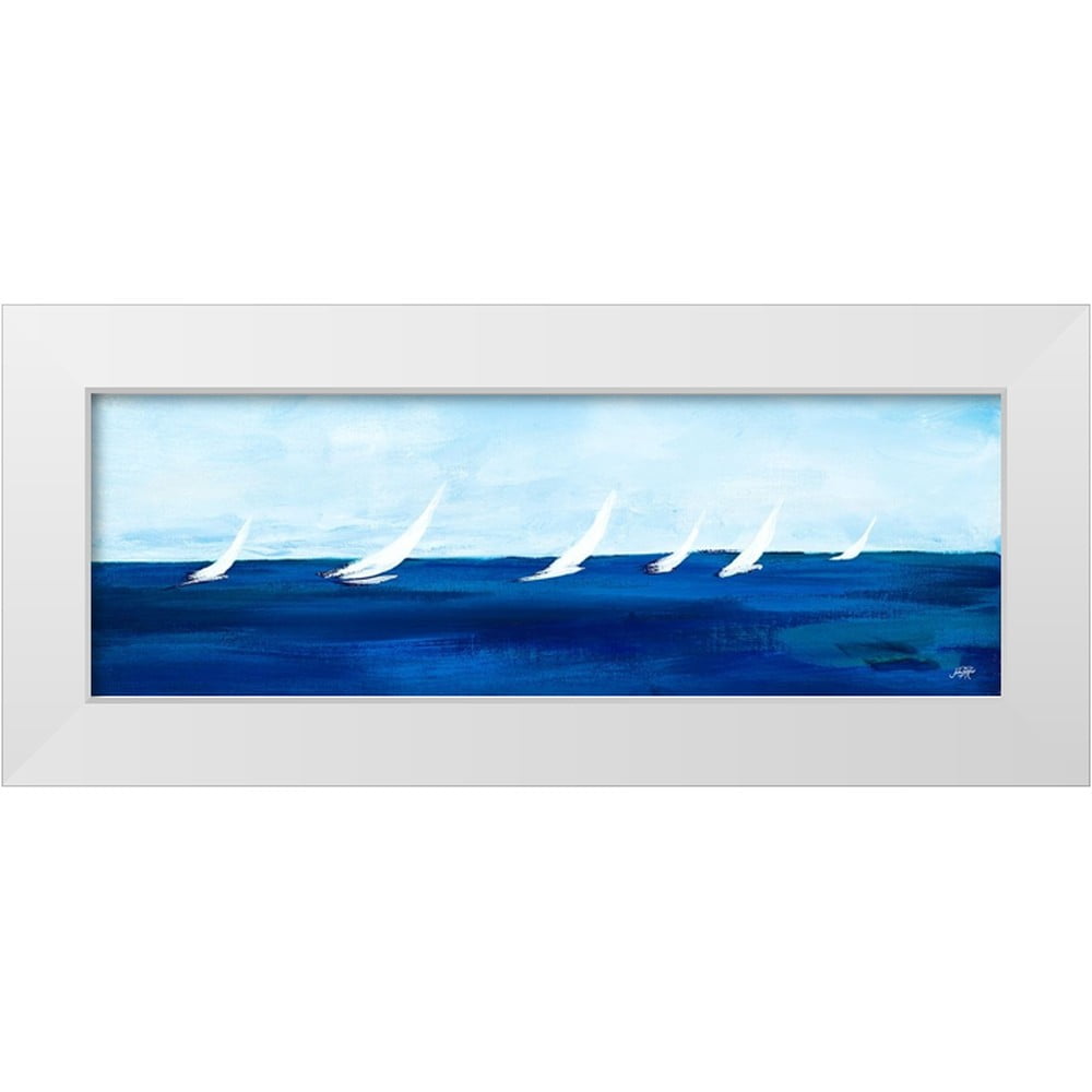 DeRice, Julie 18x9 White Modern Wood Framed Museum Art Print Titled ...