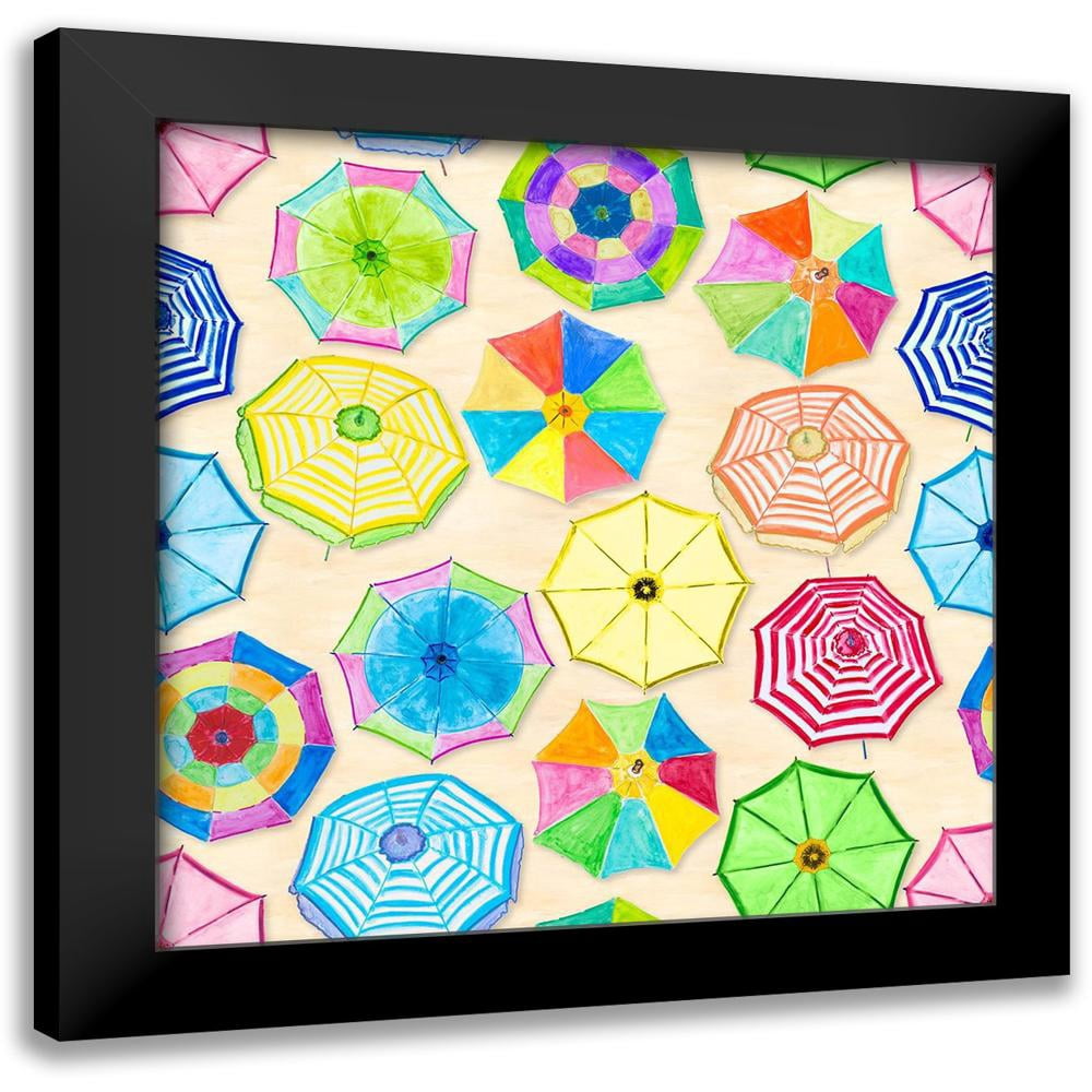 DeRice, Julie 20x20 Black Modern Framed Museum Art Print Titled - Under ...