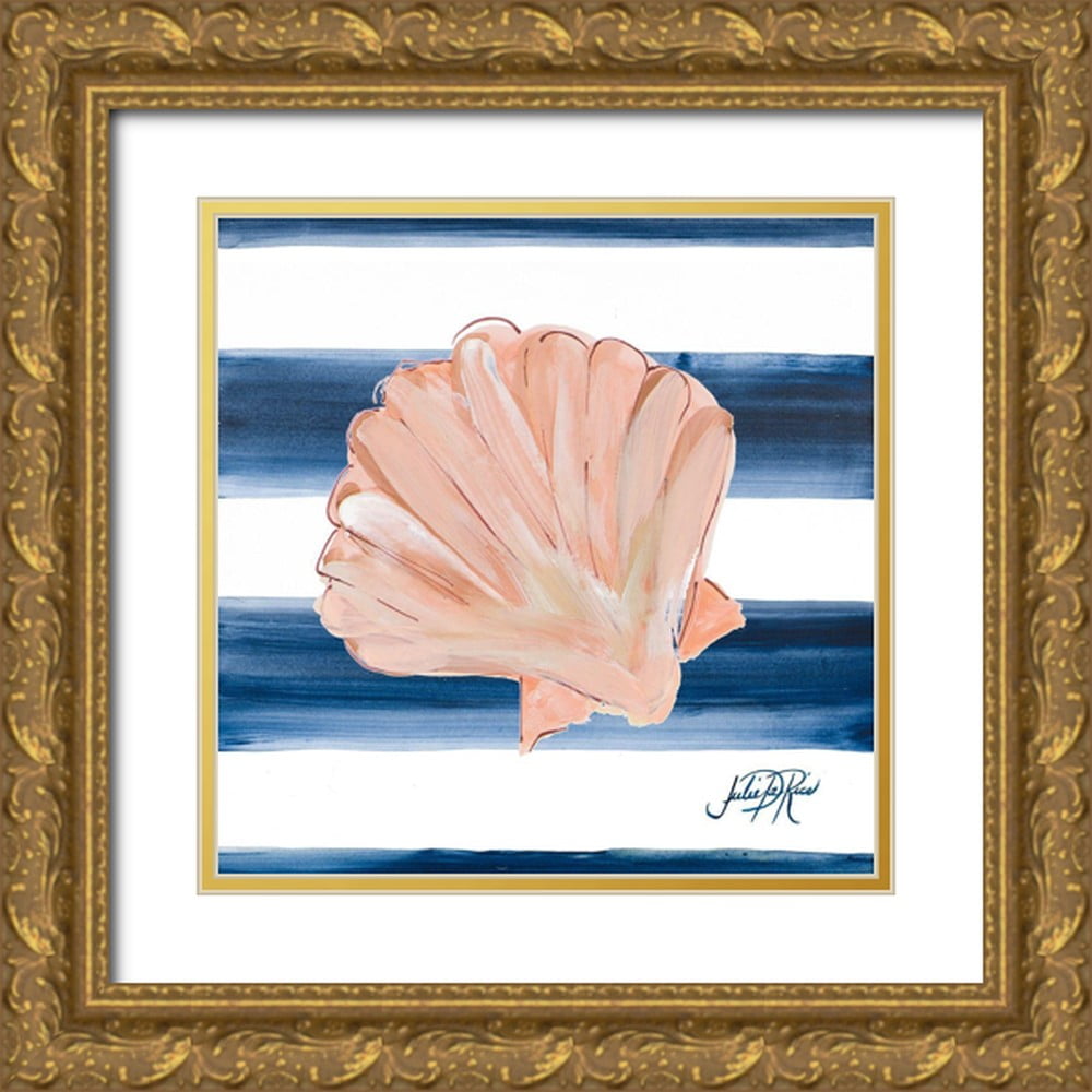 DeRice, Julie 20x20 Gold Ornate Wood Framed with Double Matting Museum ...