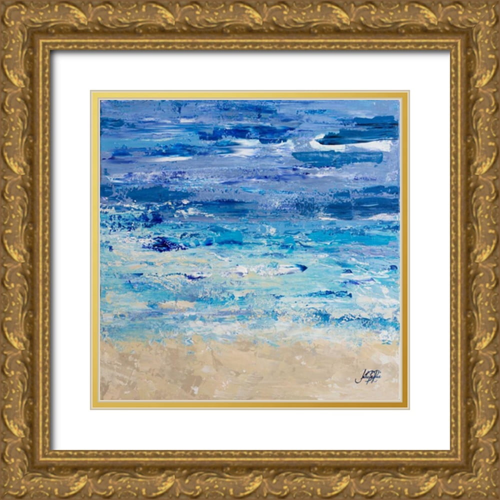 DeRice, Julie 20x20 Gold Ornate Wood Framed with Double Matting Museum ...