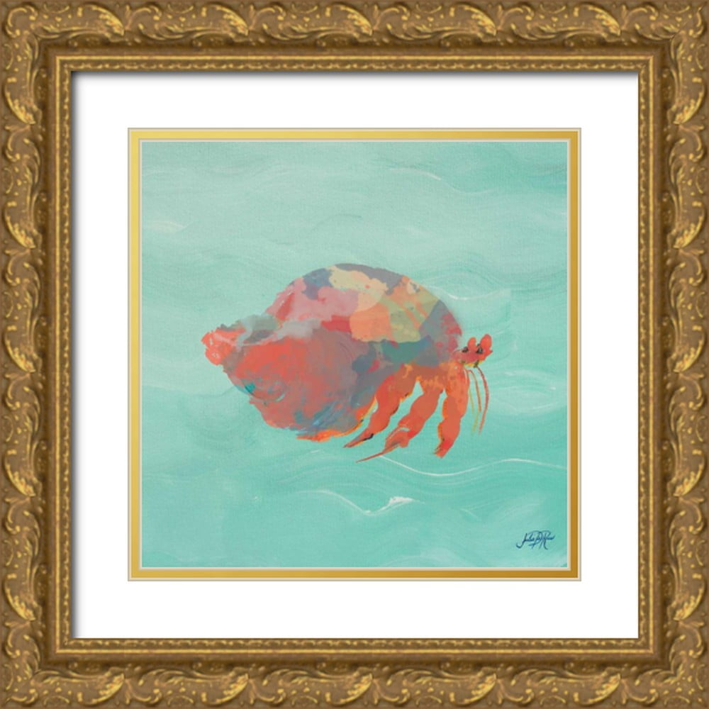 DeRice, Julie 20x20 Gold Ornate Wood Framed with Double Matting Museum ...